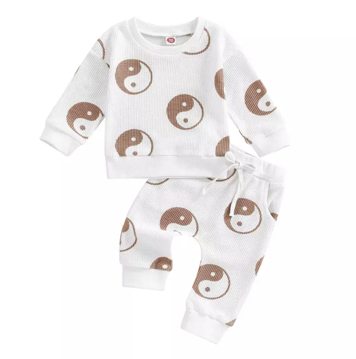 Yin Yang Thermal Pajama Set – The Back Home Boutique